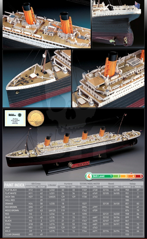 Battle-Models > Academy 14215 R.M.S. Titanic - MCP 1:400